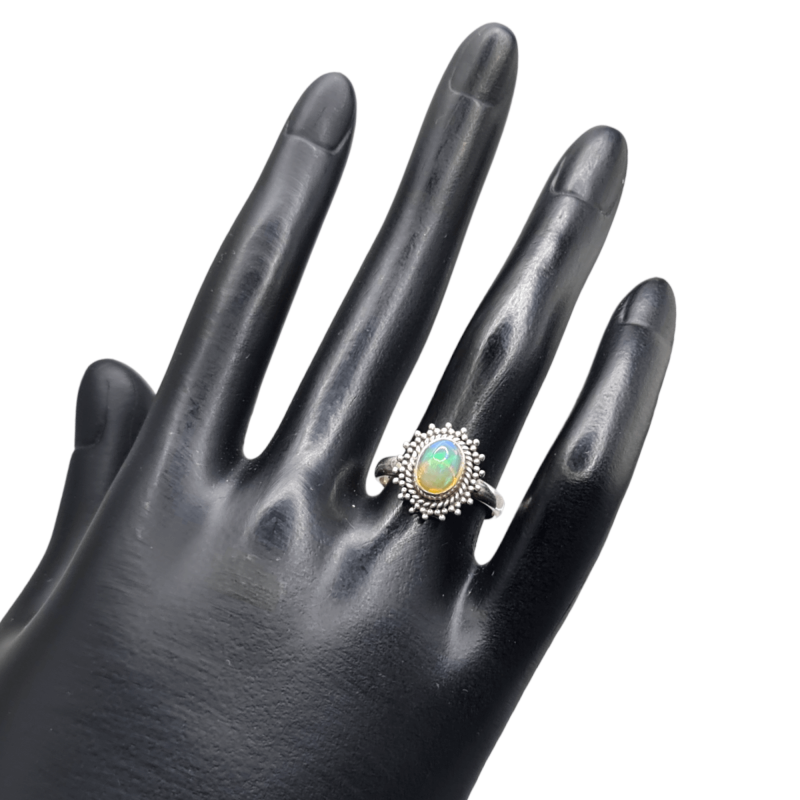 Inel din argint cu opal - Madammi.ro